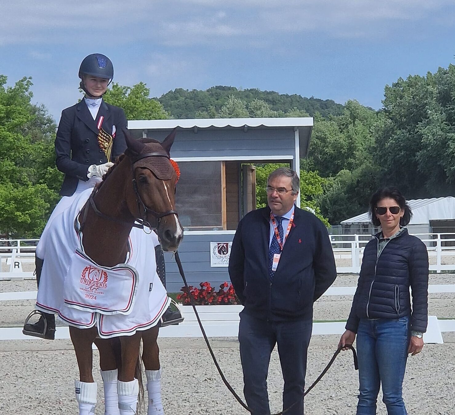 Reitsport: Drei Starts - Drei Siege für Florentina Strache - ASVÖ NÖ